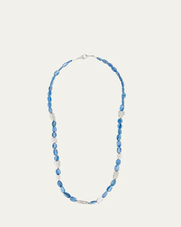 ALEX SEPKUS The Big Sleep Kyanite Necklace - Palladium