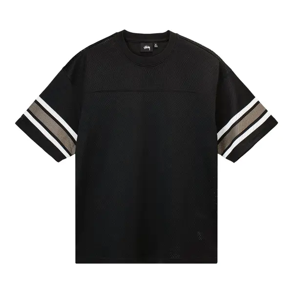 StÜssy Mesh Football Jersey - Black