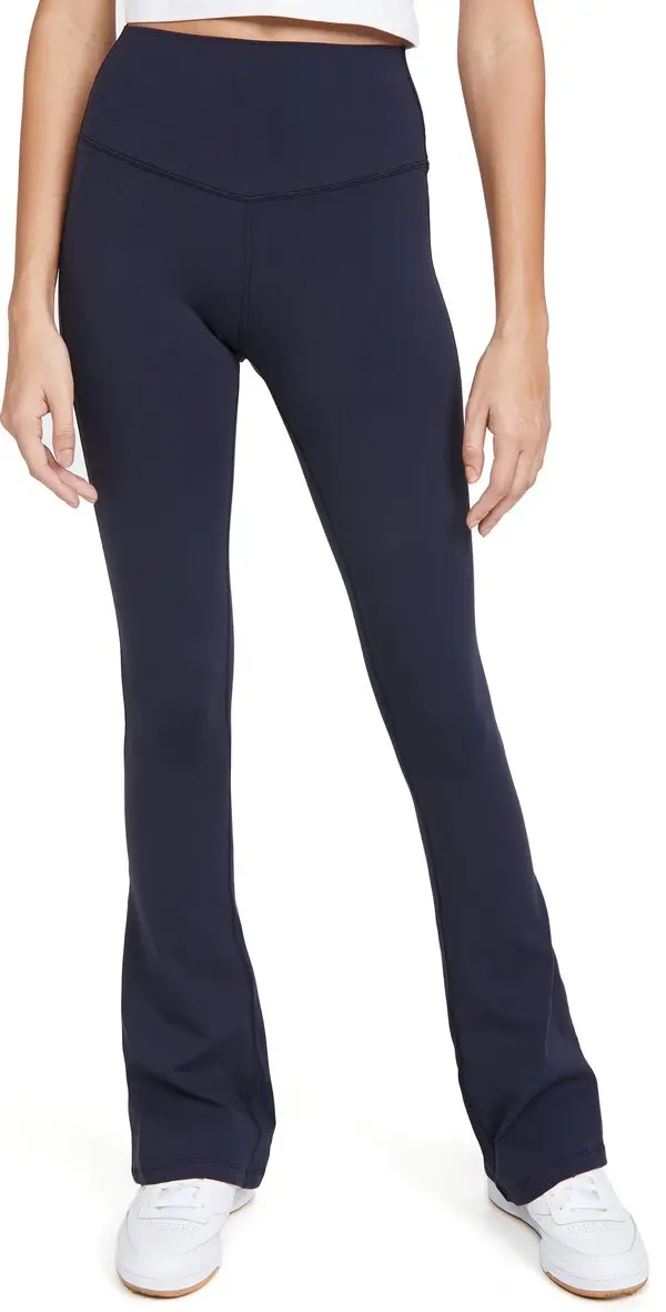 Splits59 Raquel High Waist Supplex Flared Legging, 32 - Indigo
