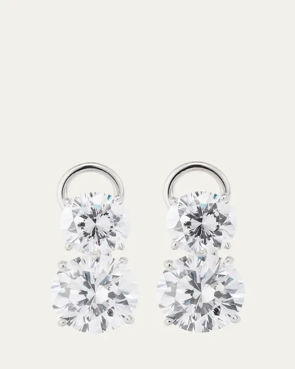 FANTASIA BY DESERIO Cubic Zirconia Drop Earrings