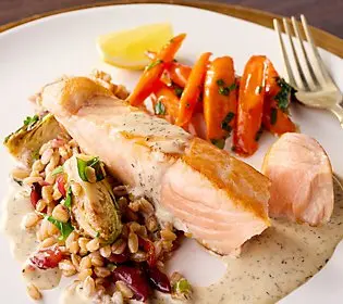EGG HARBOR 4-oz Faroe Island Salmon Filets W/ Sauce