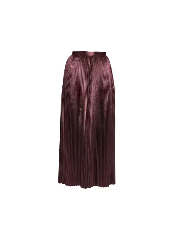 Ulla Johnson Rami Midi Skirt - Brown | Editorialist