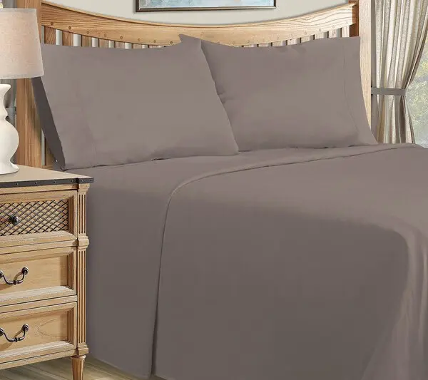 SUPERIOR 1500tc Cotton Blend Deep Pocket Bed Sh Eet Set, Full