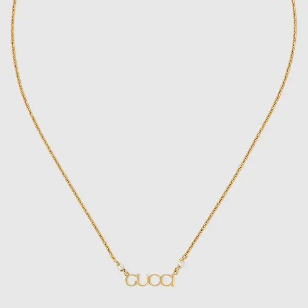 Gucci Necklace - Gold-toned Metal