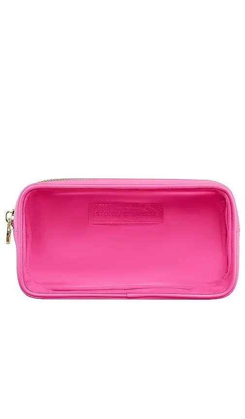 Stoney Clover Lane Clear Front Small Pouch - Bubblegum
