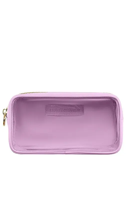 Stoney Clover Lane Clear Front Small Pouch - Grape