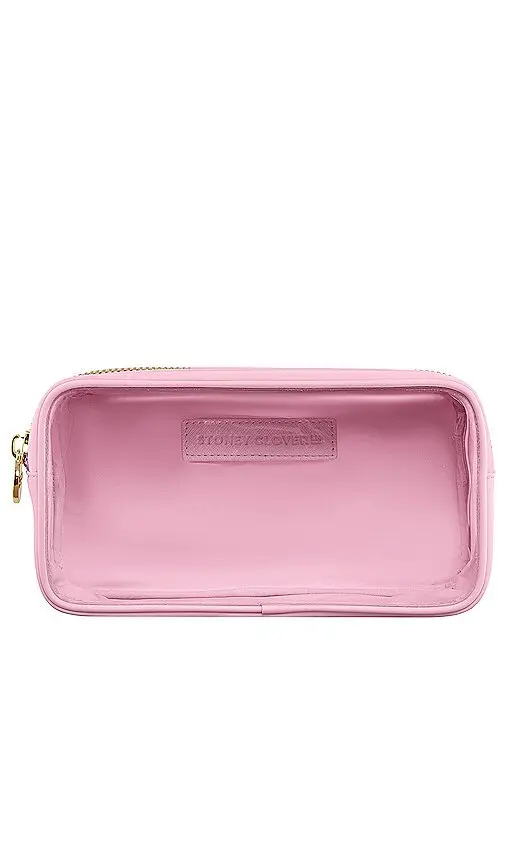 Stoney Clover Lane Clear Front Small Pouch - Flamingo