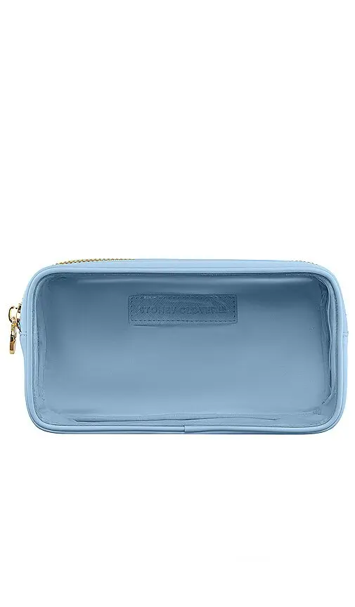 Stoney Clover Lane Clear Front Small Pouch - Periwinkle