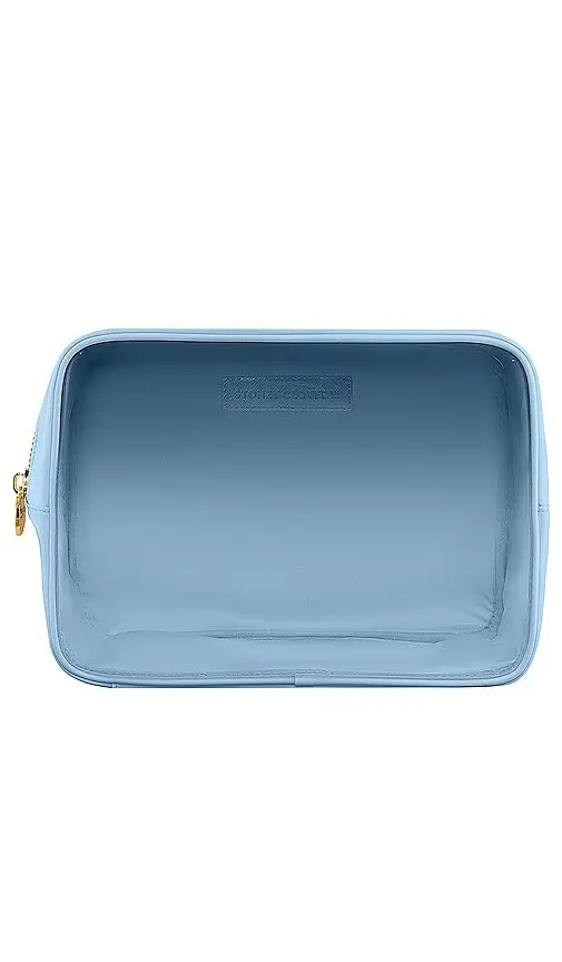 Stoney Clover Lane Clear Front Large Pouch - Periwinkle