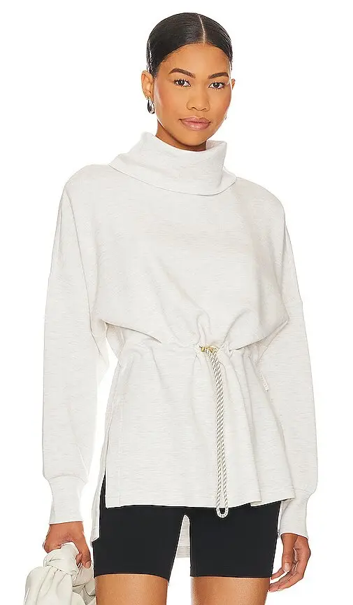 Varley Freya Sweatshirt - Ivory Marl