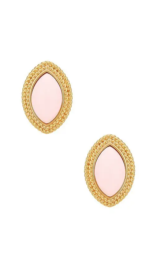 HEAVEN MAYHEM Butter Earrings - Cream & Gold