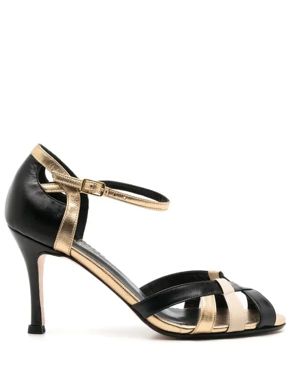 STUDIO CHOFAKIAN Olga 75mm Metallic Sandals