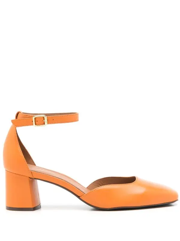 STUDIO CHOFAKIAN 40mm Florence Pumps - Orange