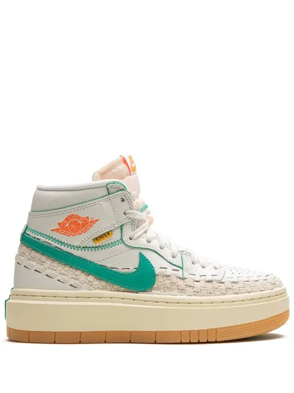 JORDAN Air 1 High Elevate Union X Bephies Beauty Supply Sneakers - White