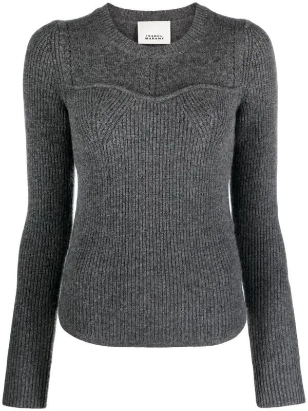 Isabel Marant Brumea Sweater - Grey