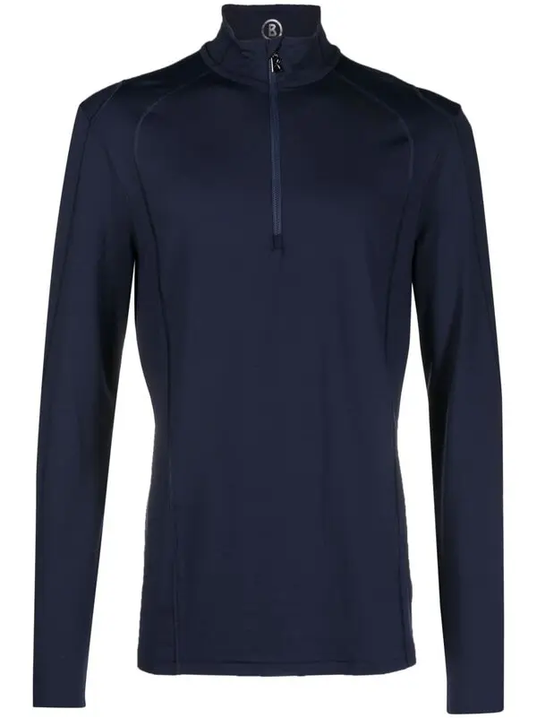 Bogner Harry Half-zip Performance T-shirt - Blue