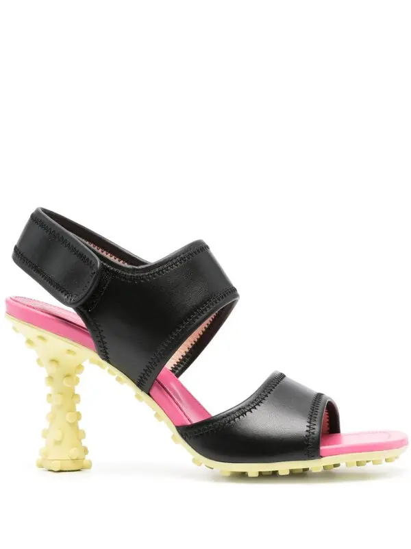 Sunnei 1000 Chiodi 85mm Sandals - Black