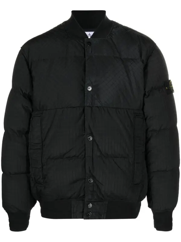 Stone Island Compass-motif Puffer Jacket