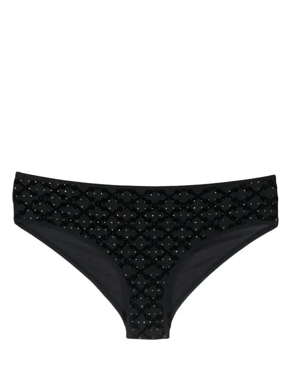 Marlies Dekkers Calliope Devoré-effect Brazilian Briefs
