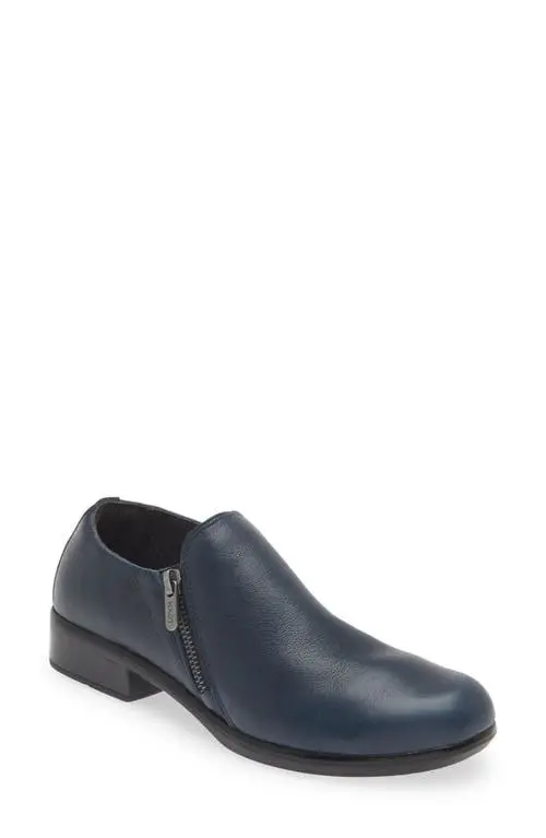 Naot Autan Zip Loafer - Soft Ink Leather