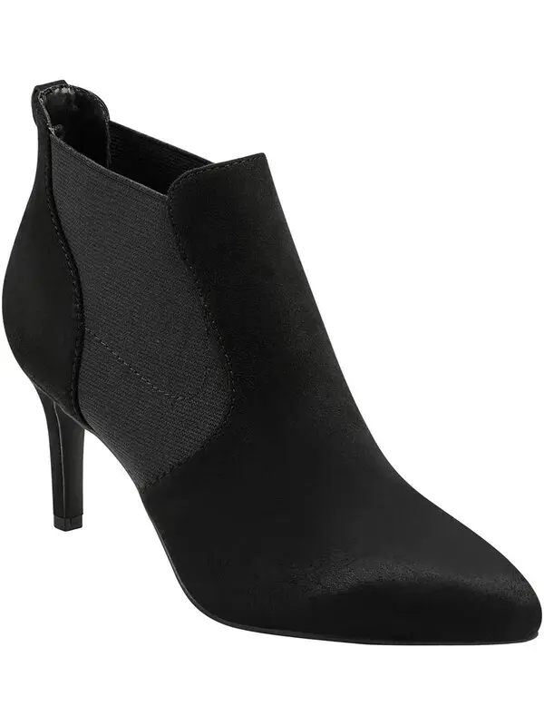 Buy Bandolino Gallo Faux Suede Embellished Booties Black At 57 Off