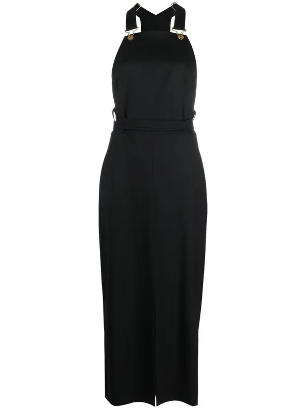 Patou Virgin Wool-blend Pinafore Dress