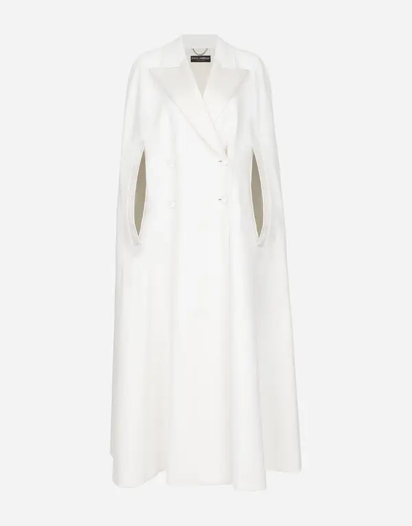 Dolce & Gabbana Double-breasted Wool Cape