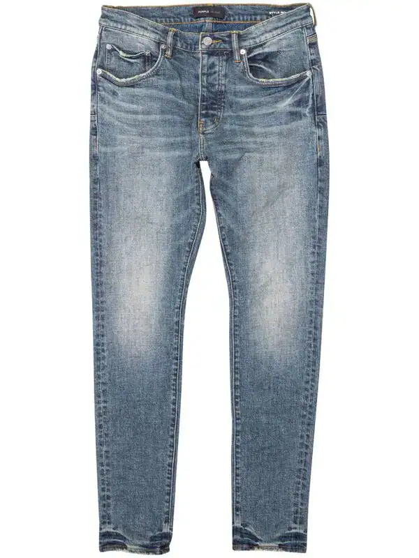 Purple skinny jeans - TikTok Shop PURPLE BRAND MID RISE SLIM JEAN 
