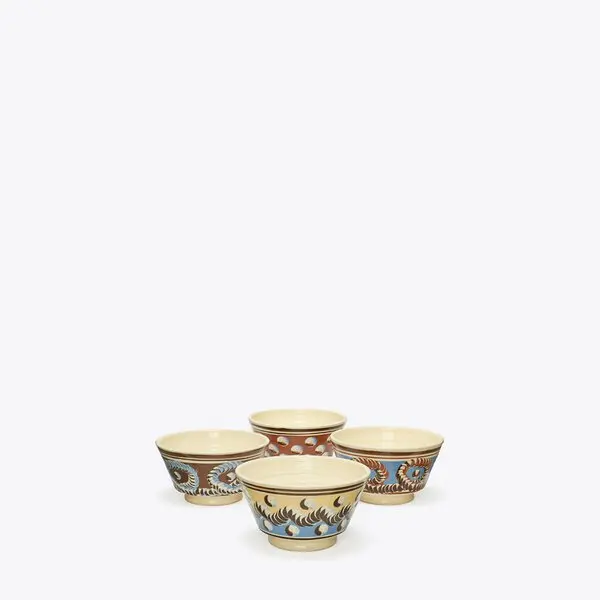 Tory Burch Mochaware Soup Bowl, Set Of 4