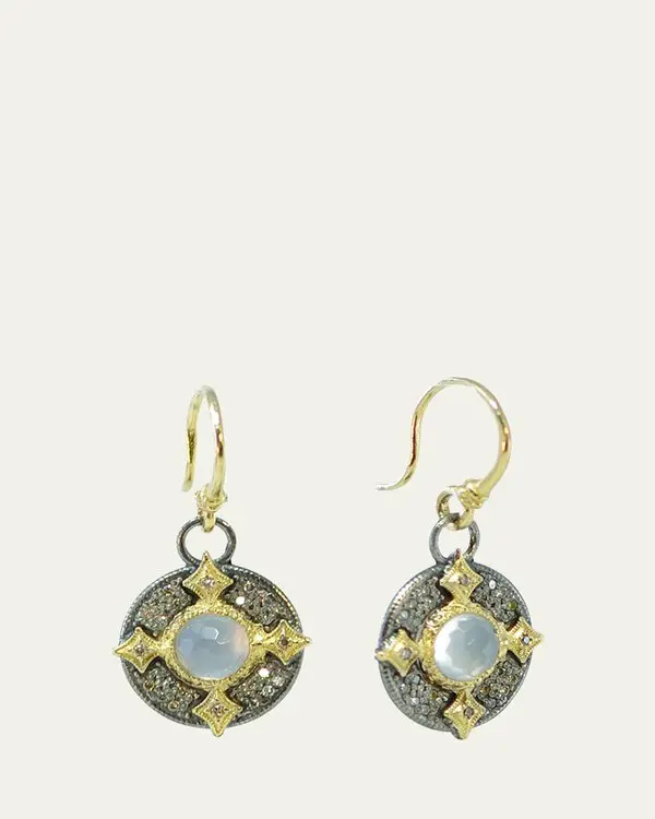 Armenta Old World Chalcedony Drop Earrings