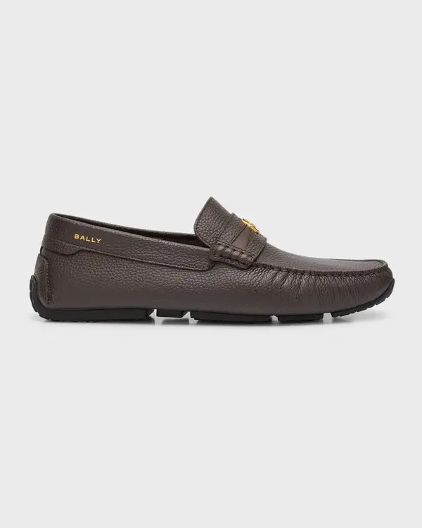 Bally Paklys Leather Drivers - Ebano