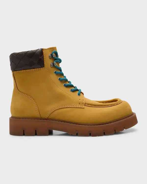 Bottega Veneta Haddock Nubuck Ankle Boots