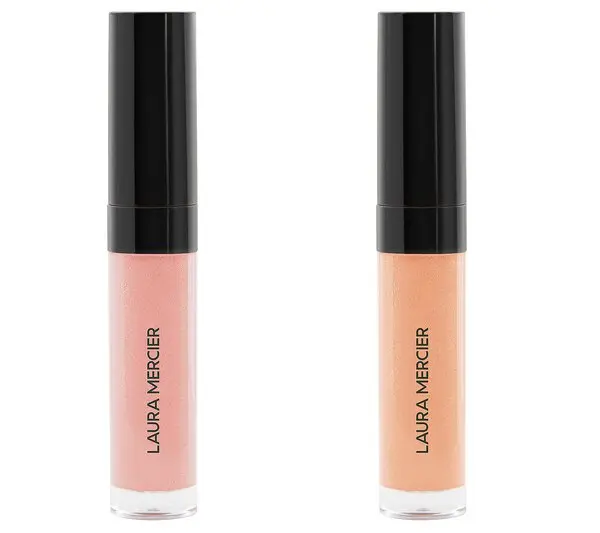 Laura Mercier Lip Glace Moisturizing Lip Gloss Duo