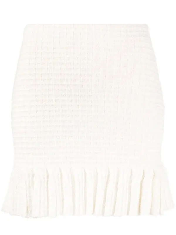SELF-PORTRAIT Sequin-embellished Mini Skirt
