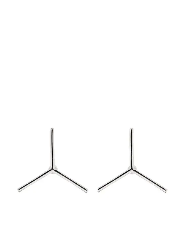 Y/project Y Stud Earrings - Grey