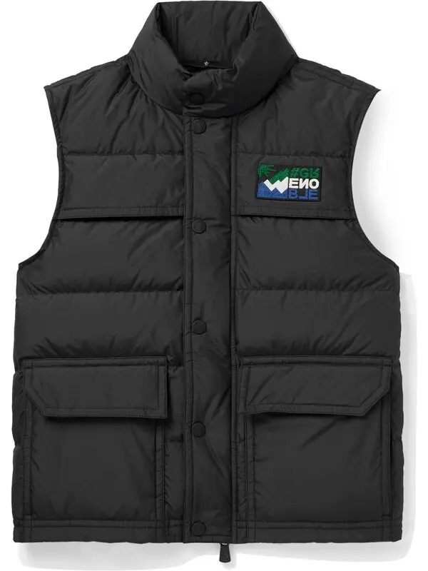 Moncler Arpasson Logo-AppliquéD Padded Recycled-Ripstop Down Gilet