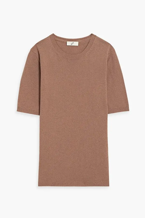 Bite Studios Cashmere And Wool-blend Top
