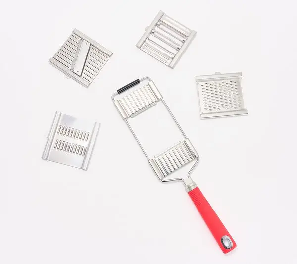 PREPOLOGY Handheld Slicer With 4 Interchangable Slicing Blades