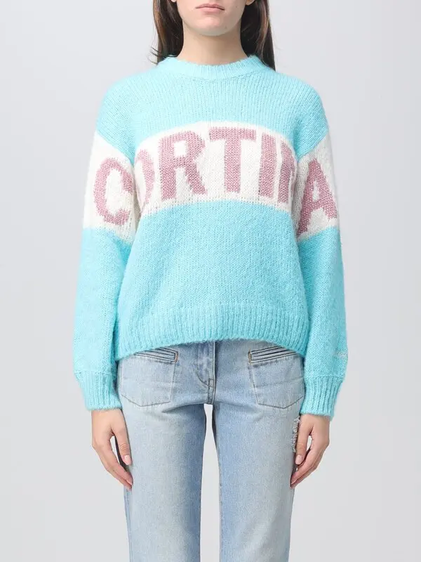 MC2 SAINT BARTH Printed Sweater - Sky Blue