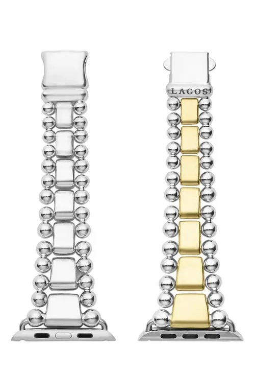 Lagos Smart Caviar Apple Watch® Band - Two-tone