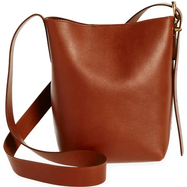 Madewell The Essential Mini Bucket Tote - Warm Cinnamon