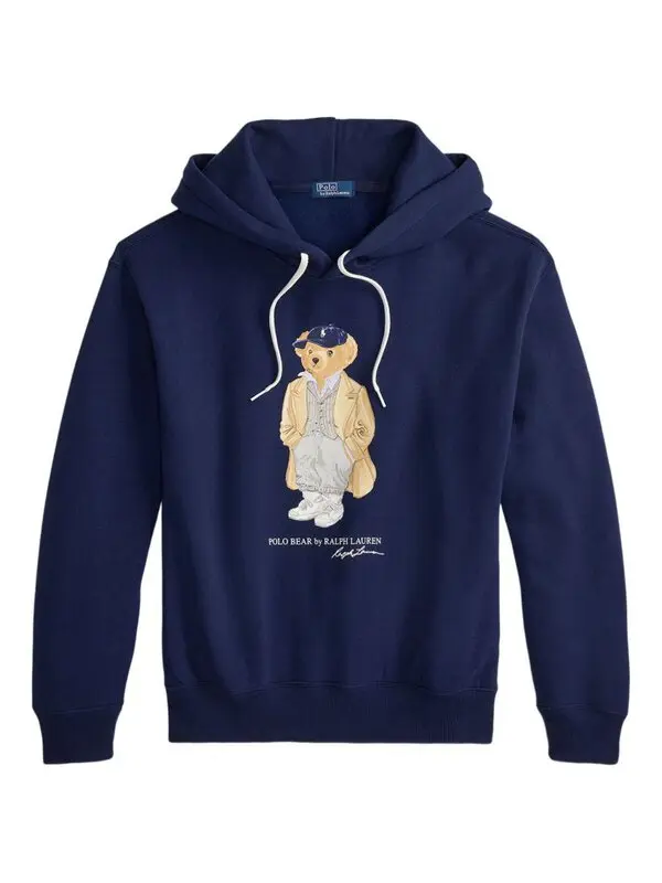 Ralph Lauren Polo Bear Hoodie - Blue