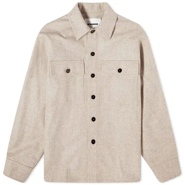 Jil Sander Plus Overshirt 33 - Ginger | Editorialist