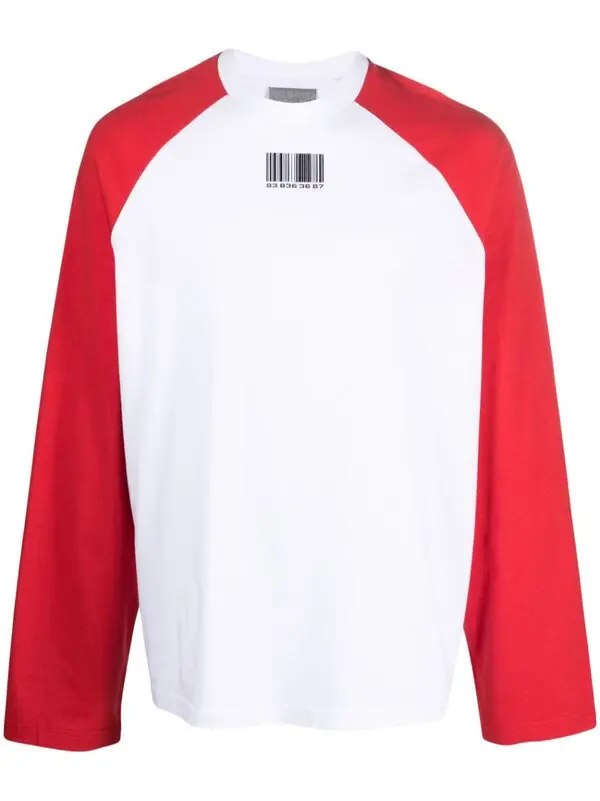 VTMNTS Colour-block Cotton Jumper