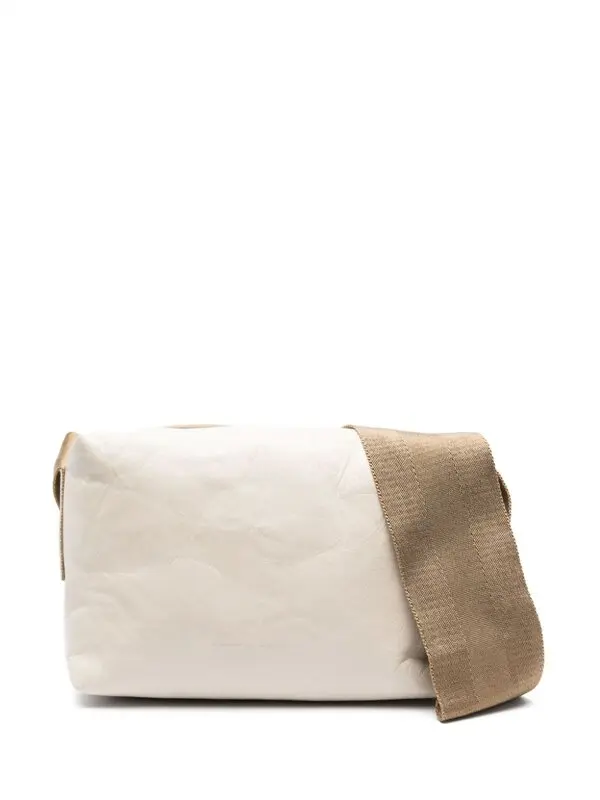 UMA WANG Small Leather Shoulder Bag - Neutrals
