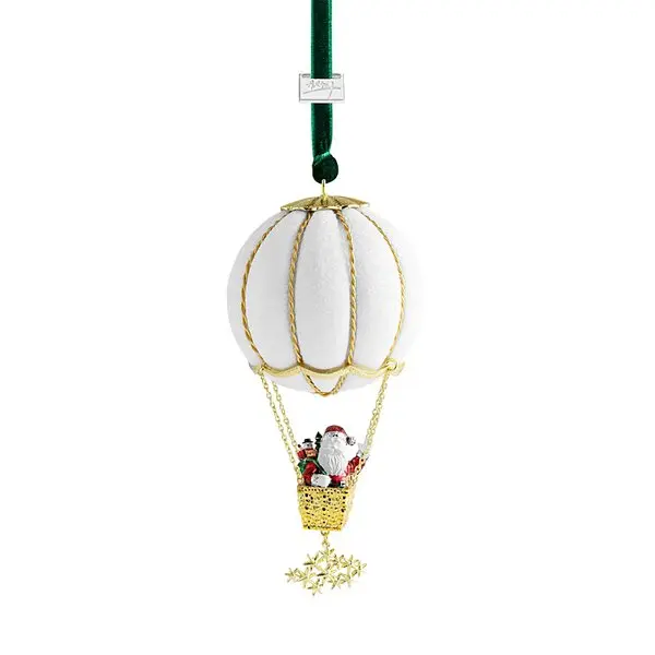 Michael Aram Santa In Balloon Ornament
