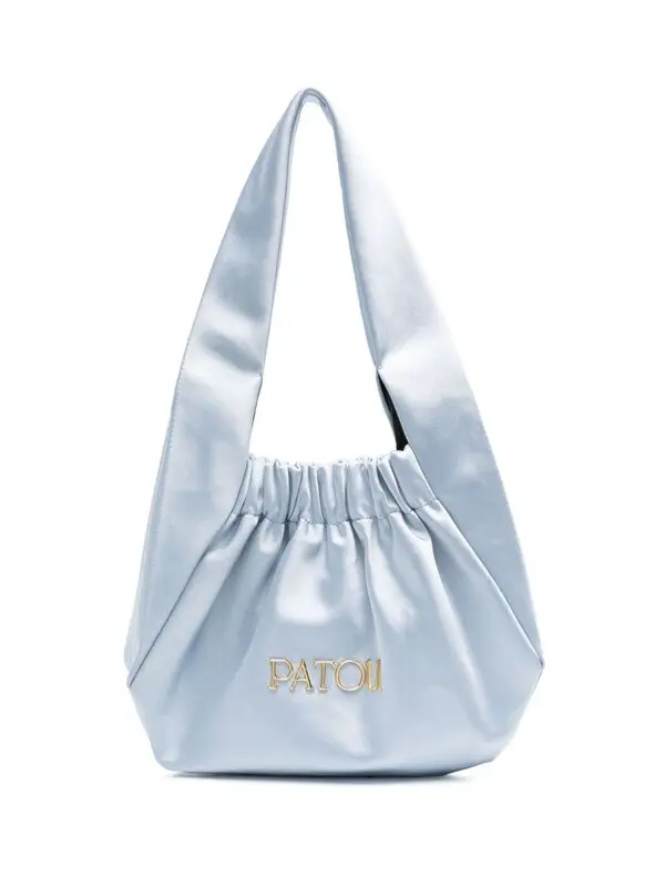 Patou Le Biscuit Mini Tote - Blue