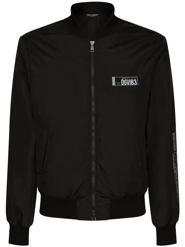 Dolce & Gabbana Logo-patch Jacket