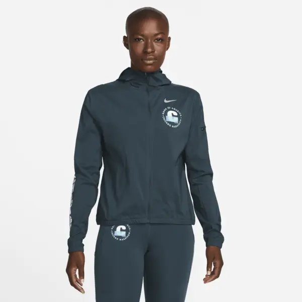 Nike Repel Impossibly Light Running Jacket - Green | Editorialist
