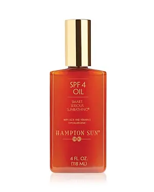 HAMPTON SUN Spf 4 Oil 4 Oz - No Color | Editorialist